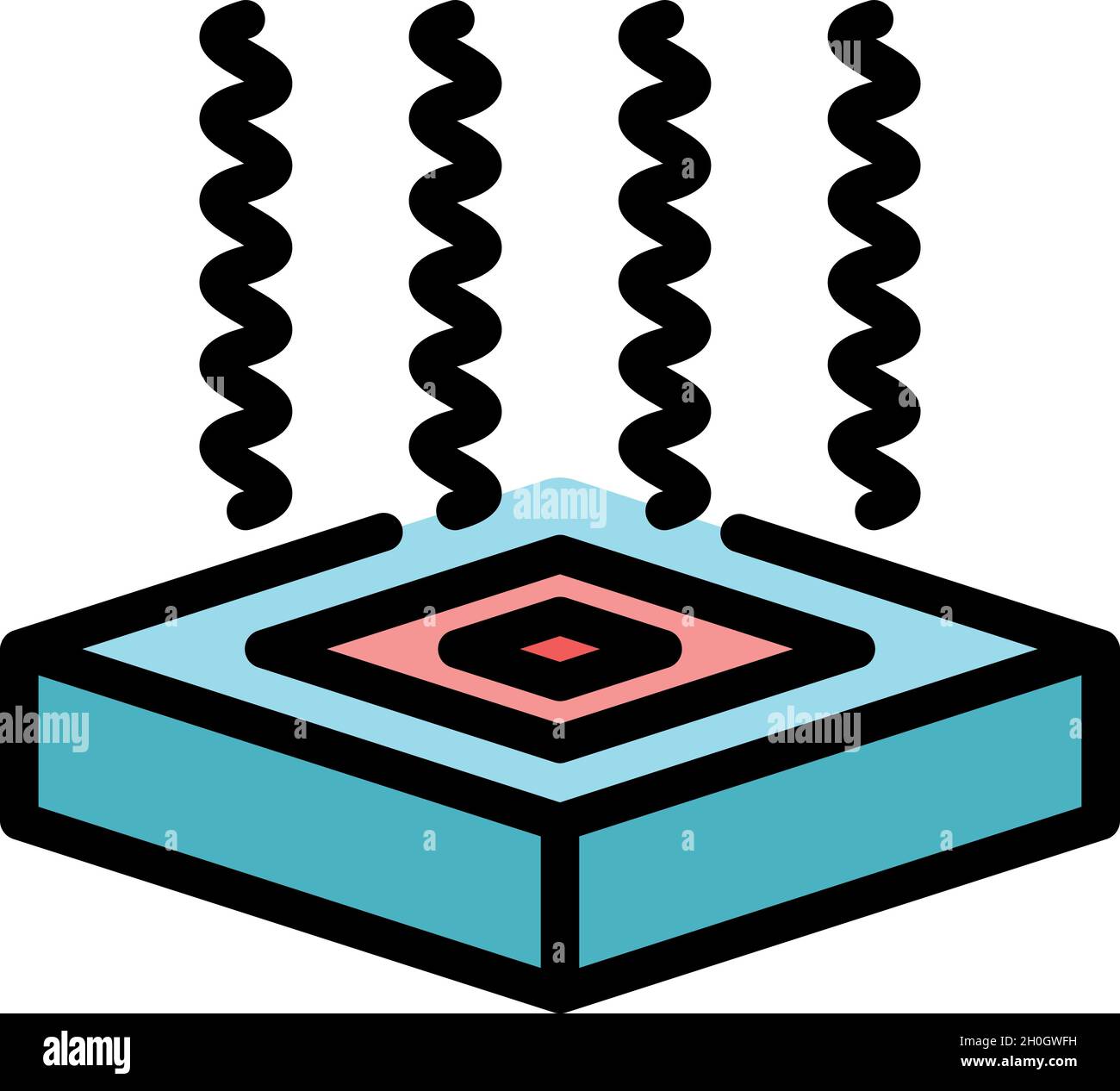 Heat and sound insulation Stock Vector Images - Alamy