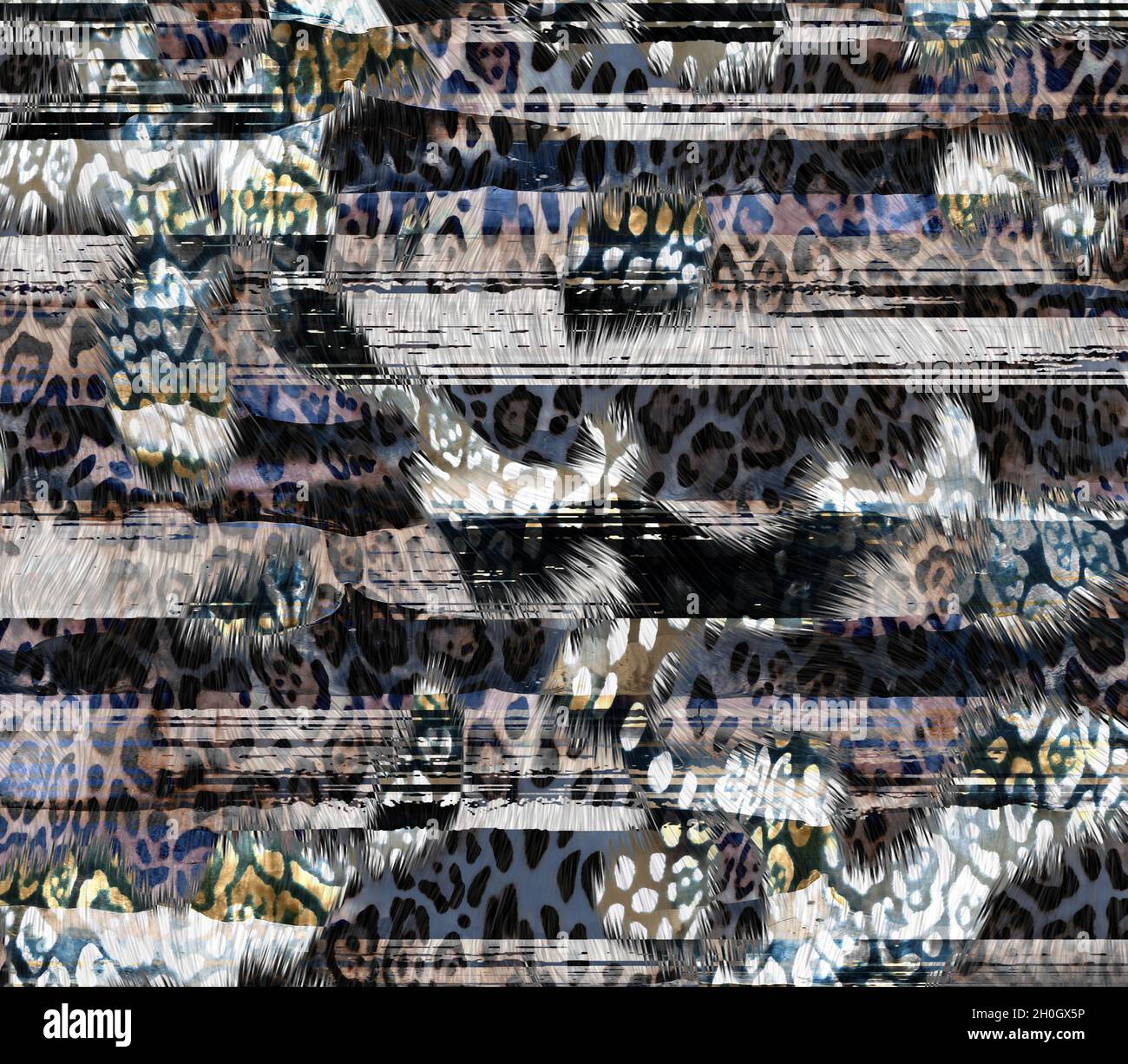 textile print patterns, modern mixed designs Stock Photo - Alamy