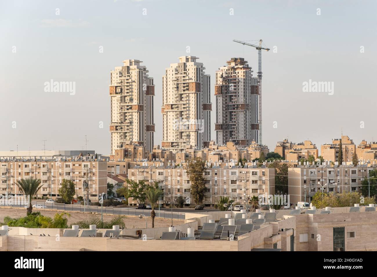 Postcard city Contrast in four; generations of buildings Architecture ...
