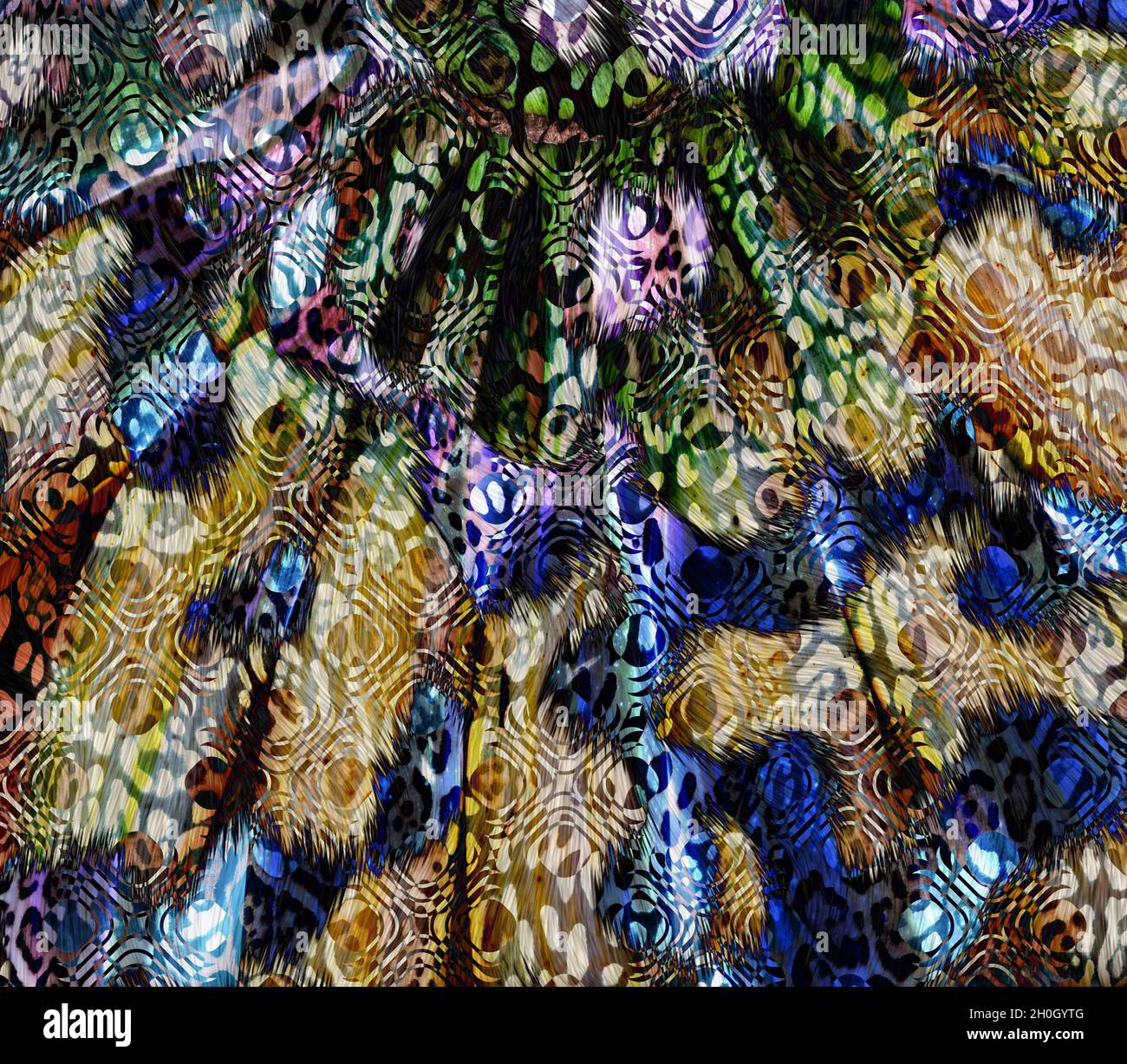 textile print patterns, modern mixed designs Stock Photo - Alamy