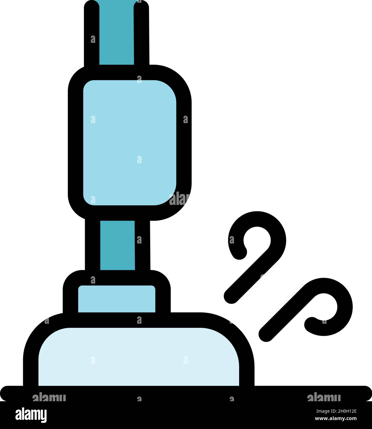 Clothes steam cleaner icon. Outline clothes steam cleaner vector icon ...