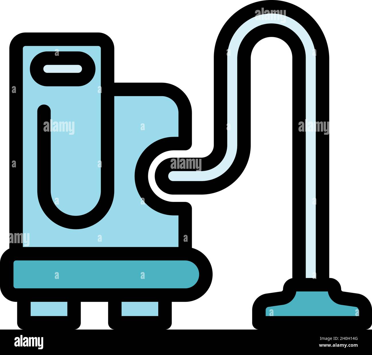 House steam cleaner icon. Outline house steam cleaner vector icon color ... House steam cleaner icon. Outline house steam cleaner vector icon color ...