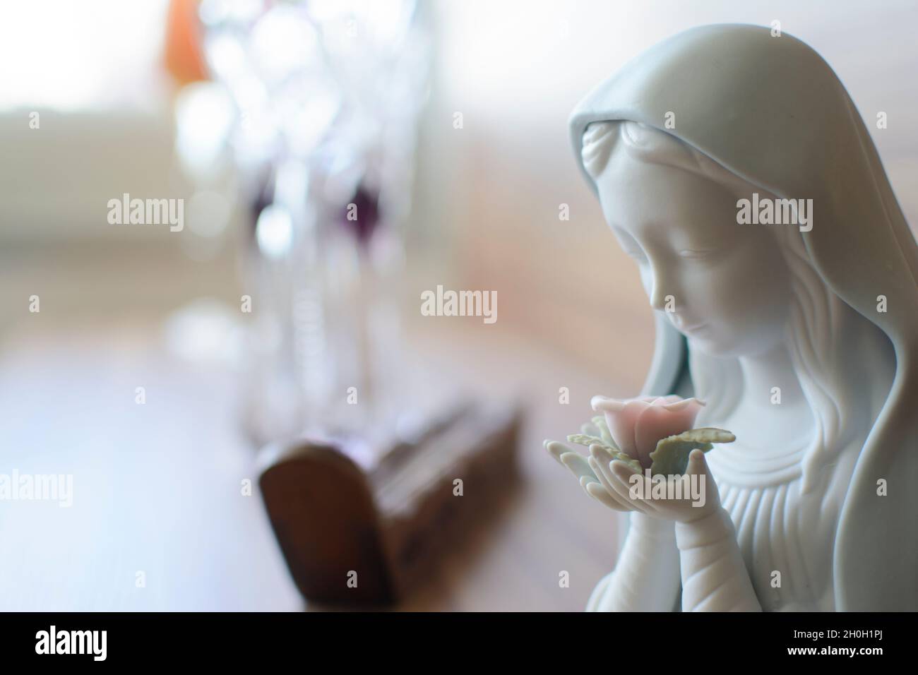 Interior decoration objects of a residential apartment. Various ...