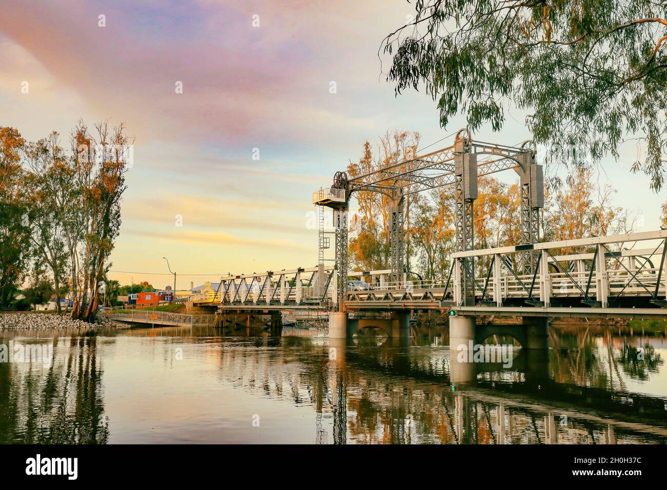 North wales lane by river hi-res stock photography and images - Alamy