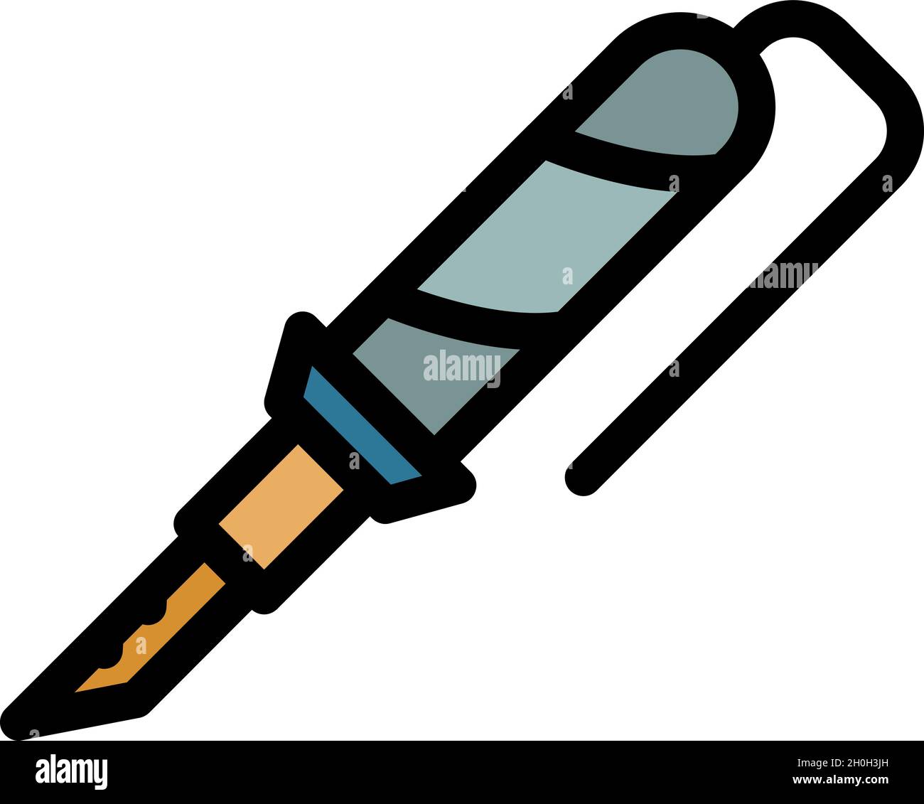 Linear soldering icon. Outline linear soldering vector icon color flat ...