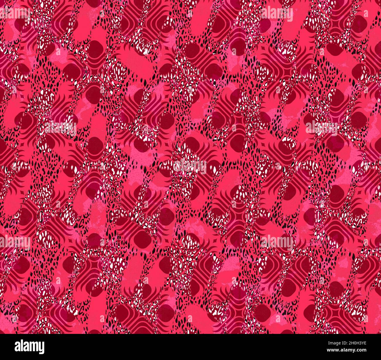 fashion print patterns, textile designs Stock Photo - Alamy