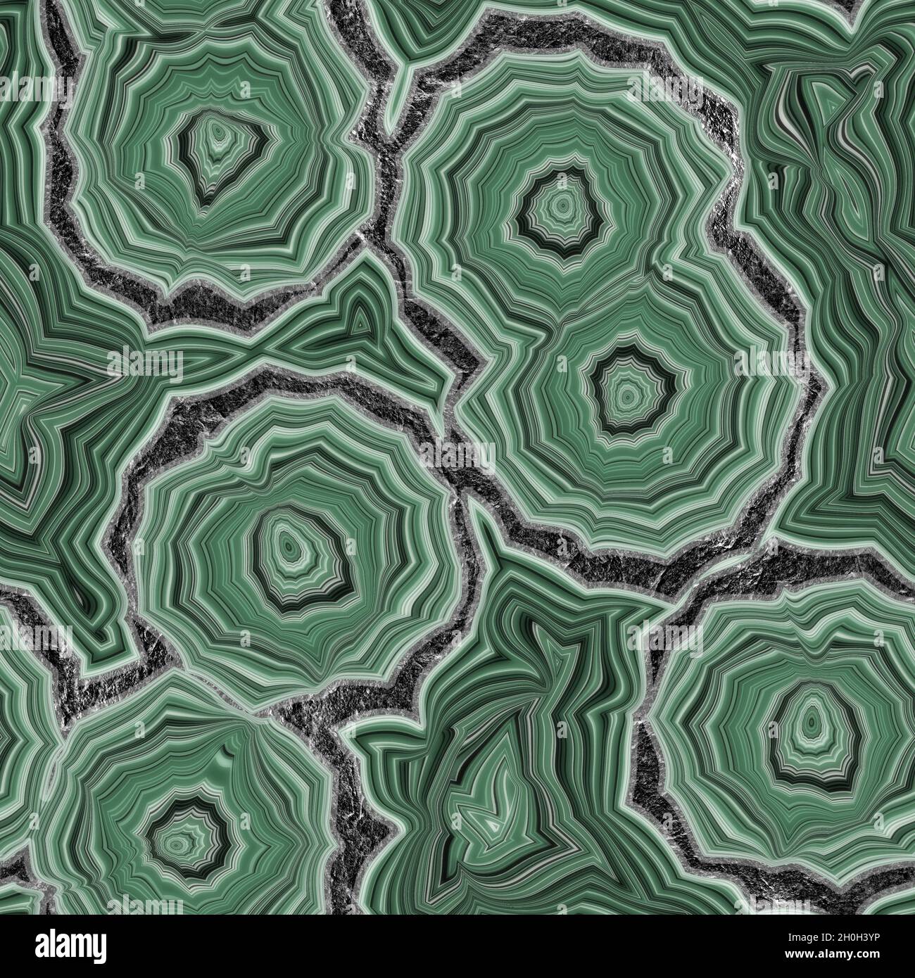 Seamless banded agate geode marble rock with gray stone edge surface ...