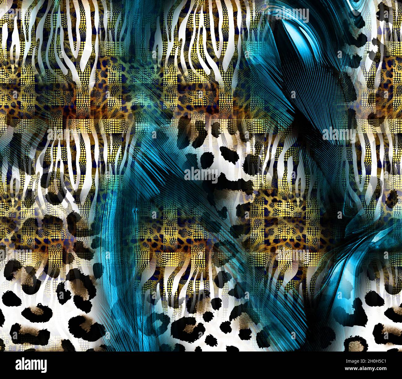 fashion print patterns, textile designs Stock Photo - Alamy