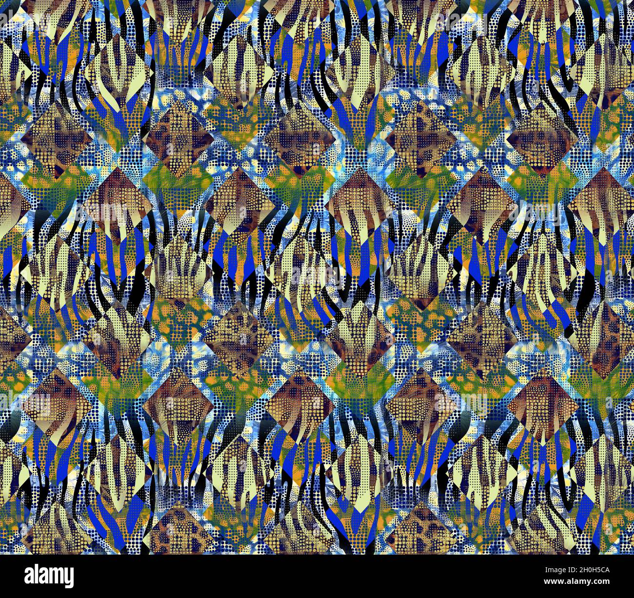 fashion print patterns, textile designs Stock Photo - Alamy