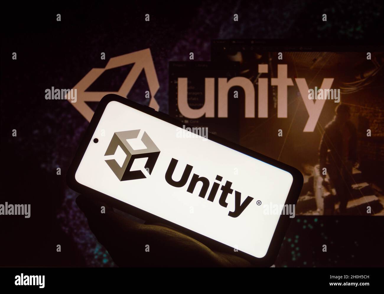 Unity logo hi-res stock photography and images - Alamy
