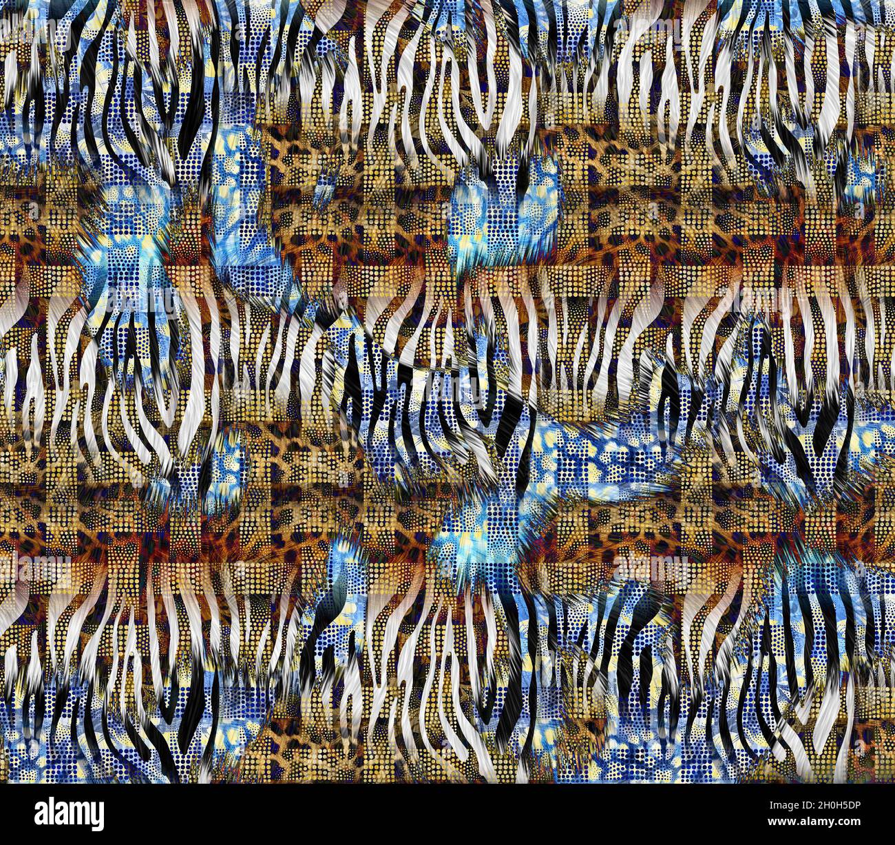 fashion print patterns, textile designs Stock Photo - Alamy