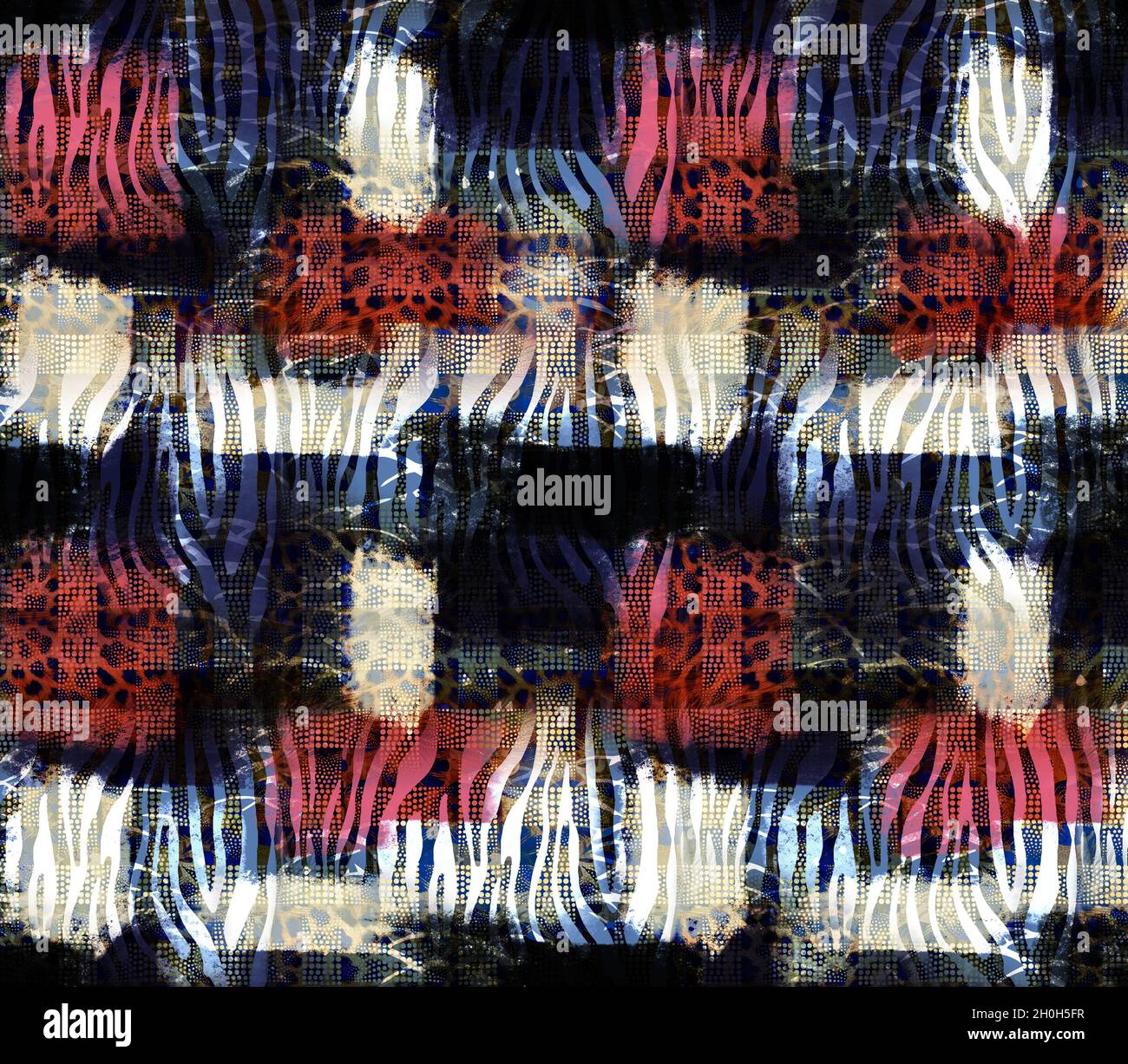 fashion print patterns, textile designs Stock Photo - Alamy