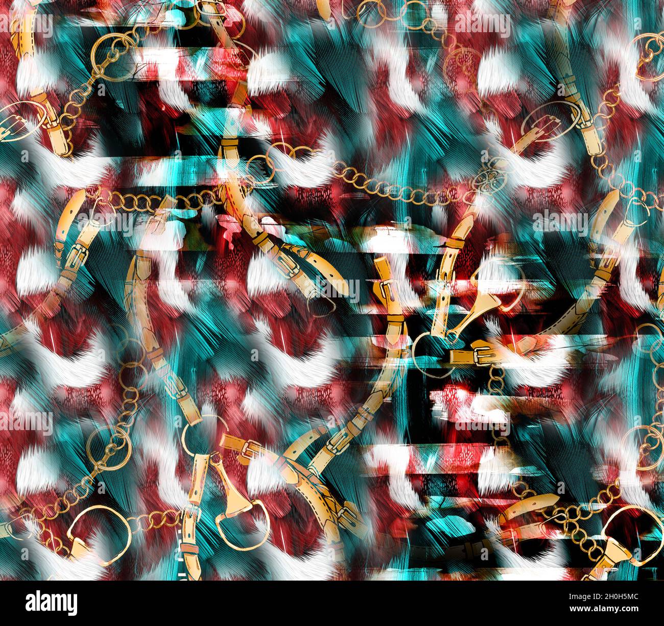 fashion print patterns, textile designs Stock Photo - Alamy