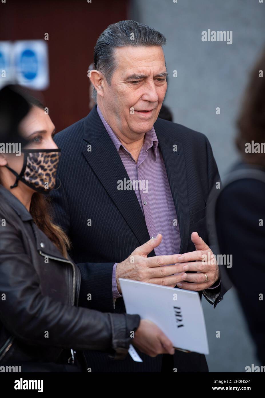 LONDON, ENGLAND - OCTOBER 12: Ciaran Hinds attend the UK Premiere of ...