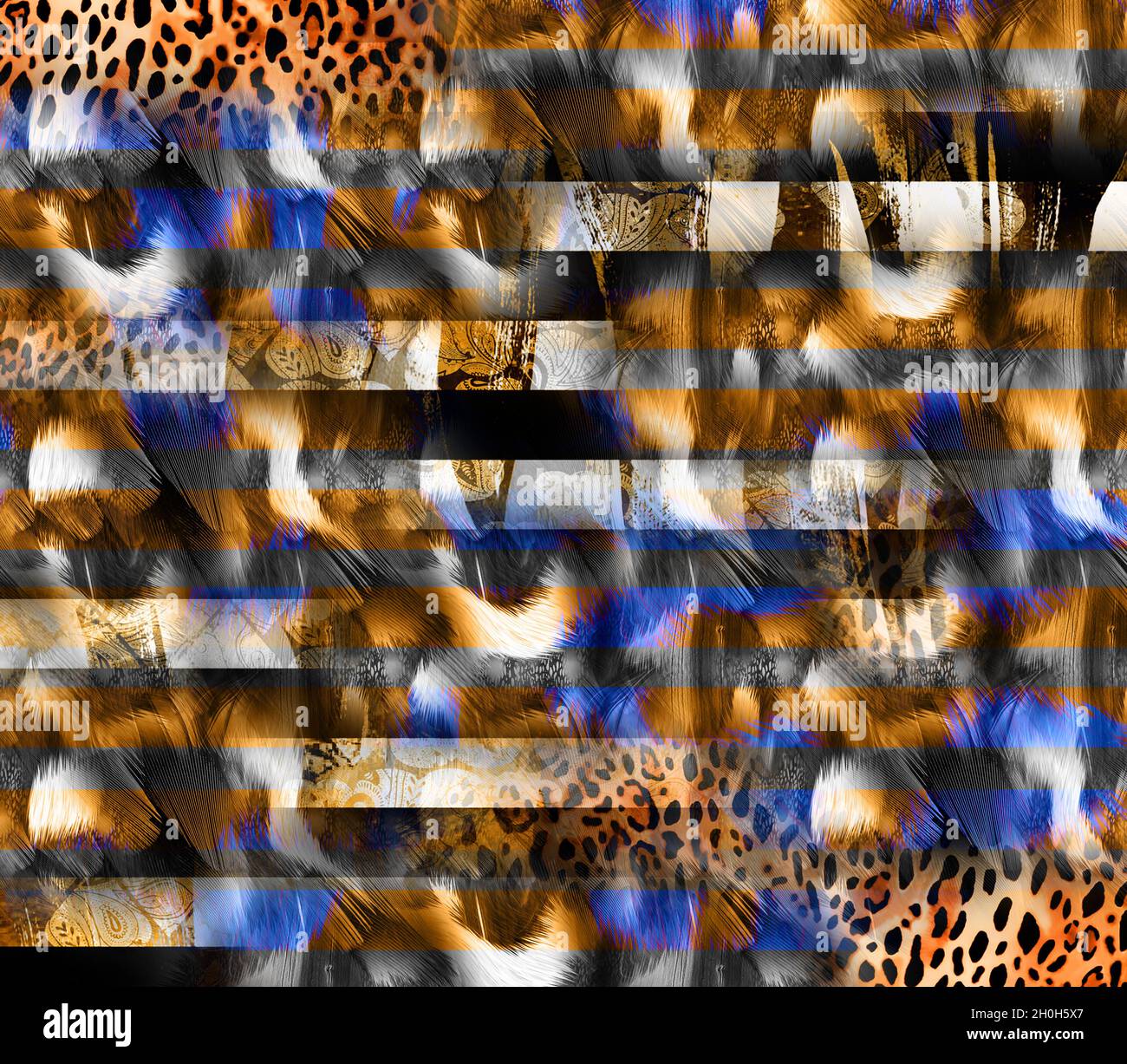 fashion print patterns, textile designs Stock Photo - Alamy