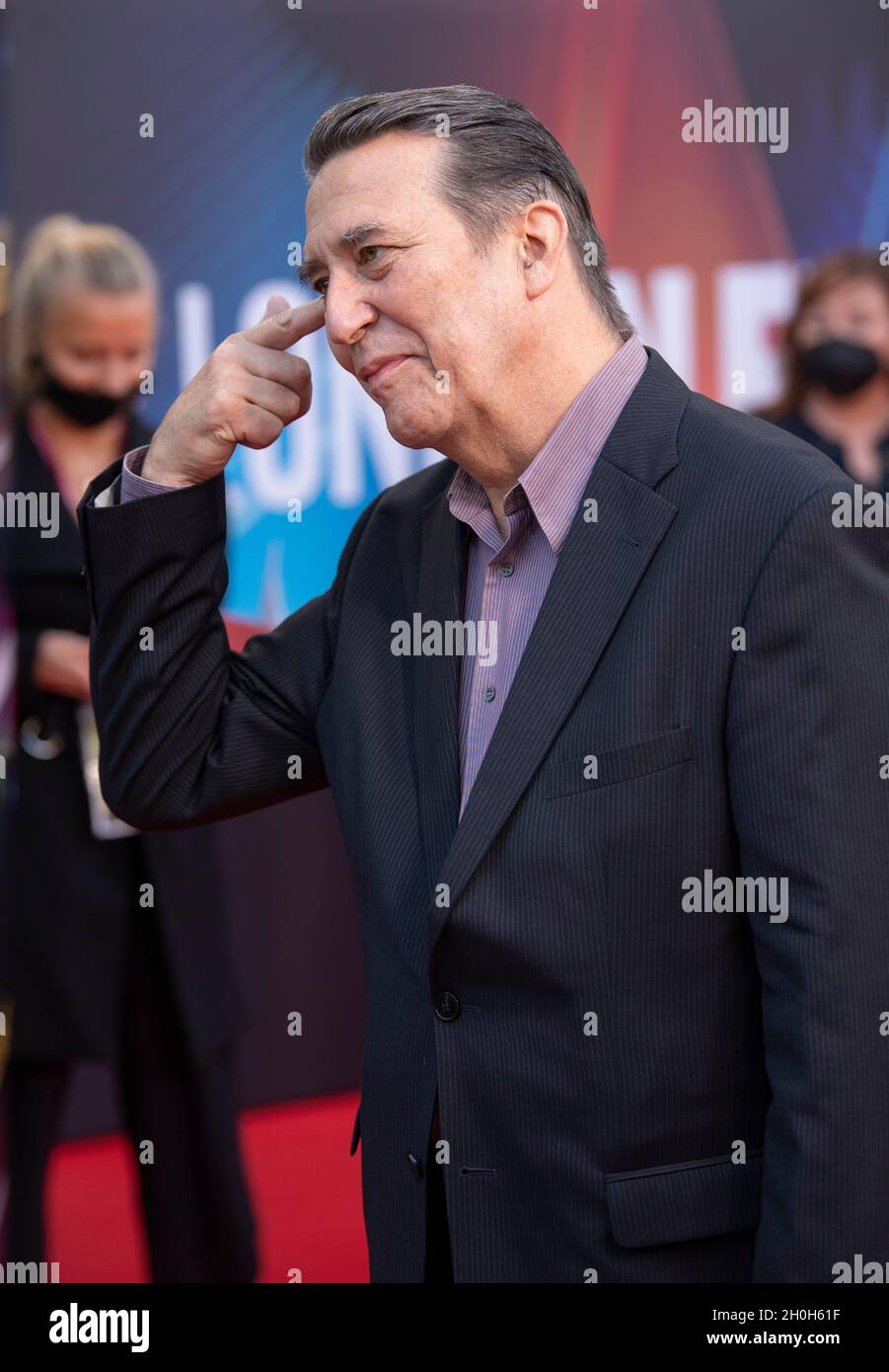 LONDON, ENGLAND - OCTOBER 12: Ciaran Hinds attend the UK Premiere of ...
