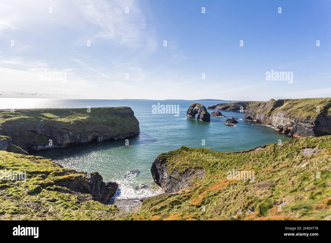 Ballybunion by sea Stock Photo - Alamy
