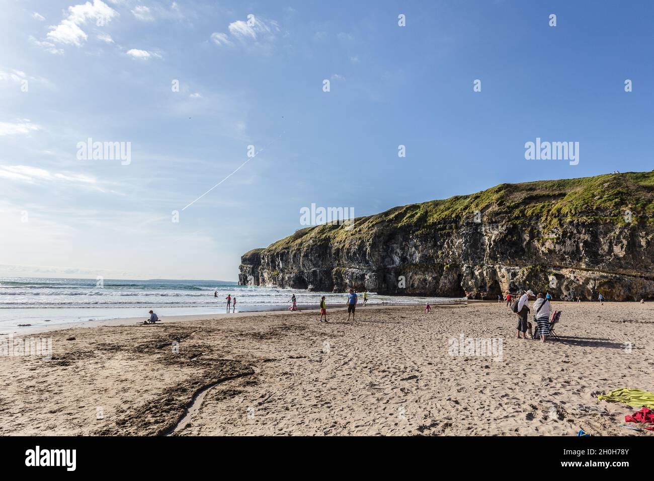 Ballybunion by sea Stock Photo - Alamy