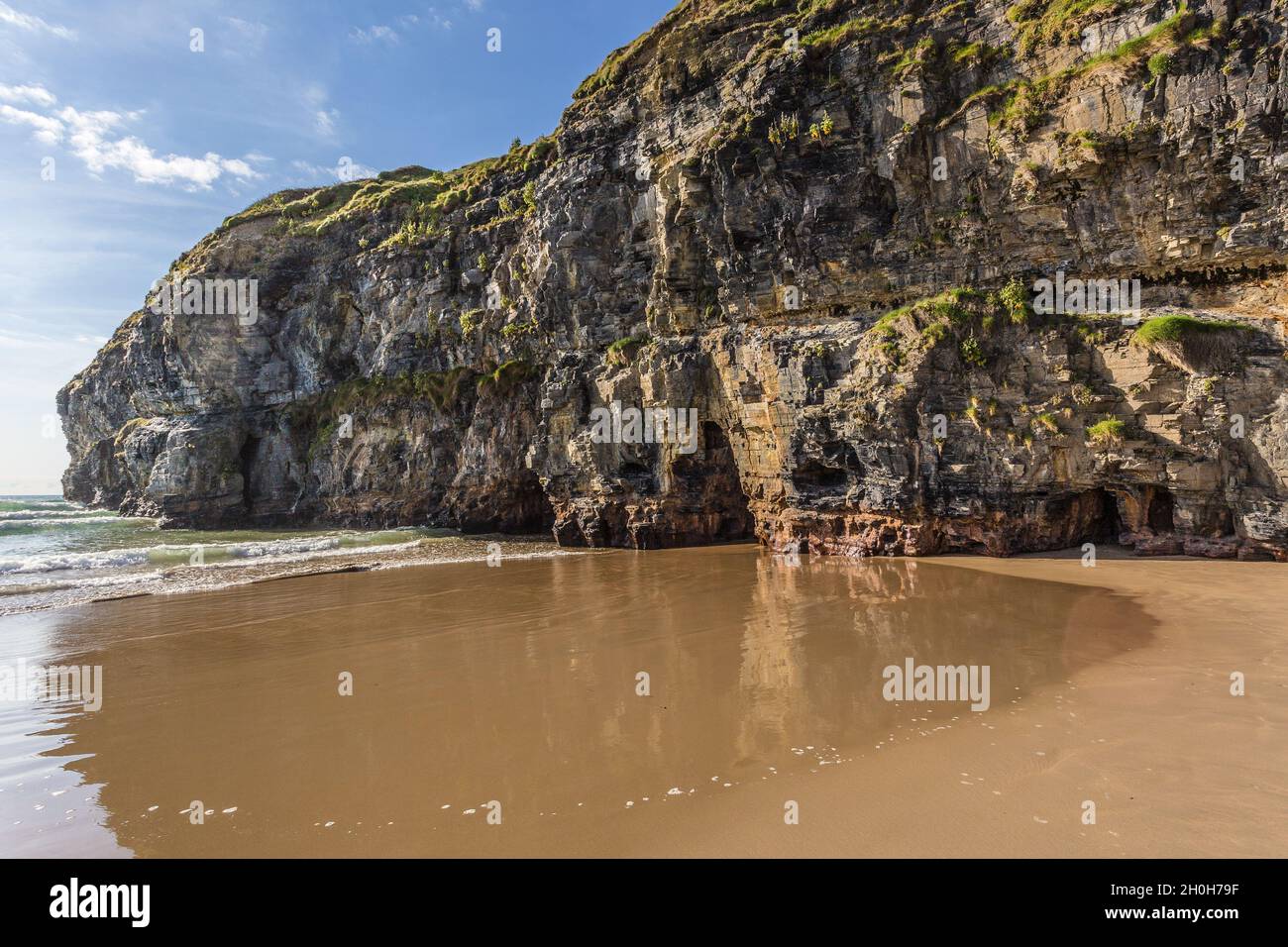Ballybunion by sea Stock Photo - Alamy