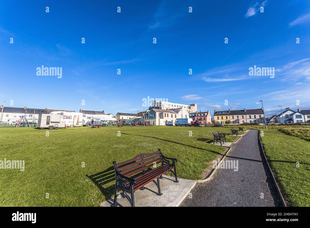 Ballybunion by sea Stock Photo - Alamy
