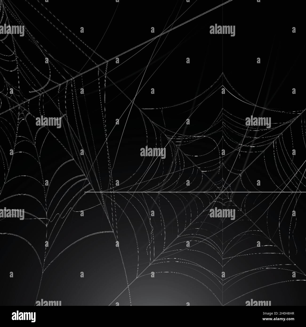 realistic cobweb with gradient vector design illustration Stock Vector ...