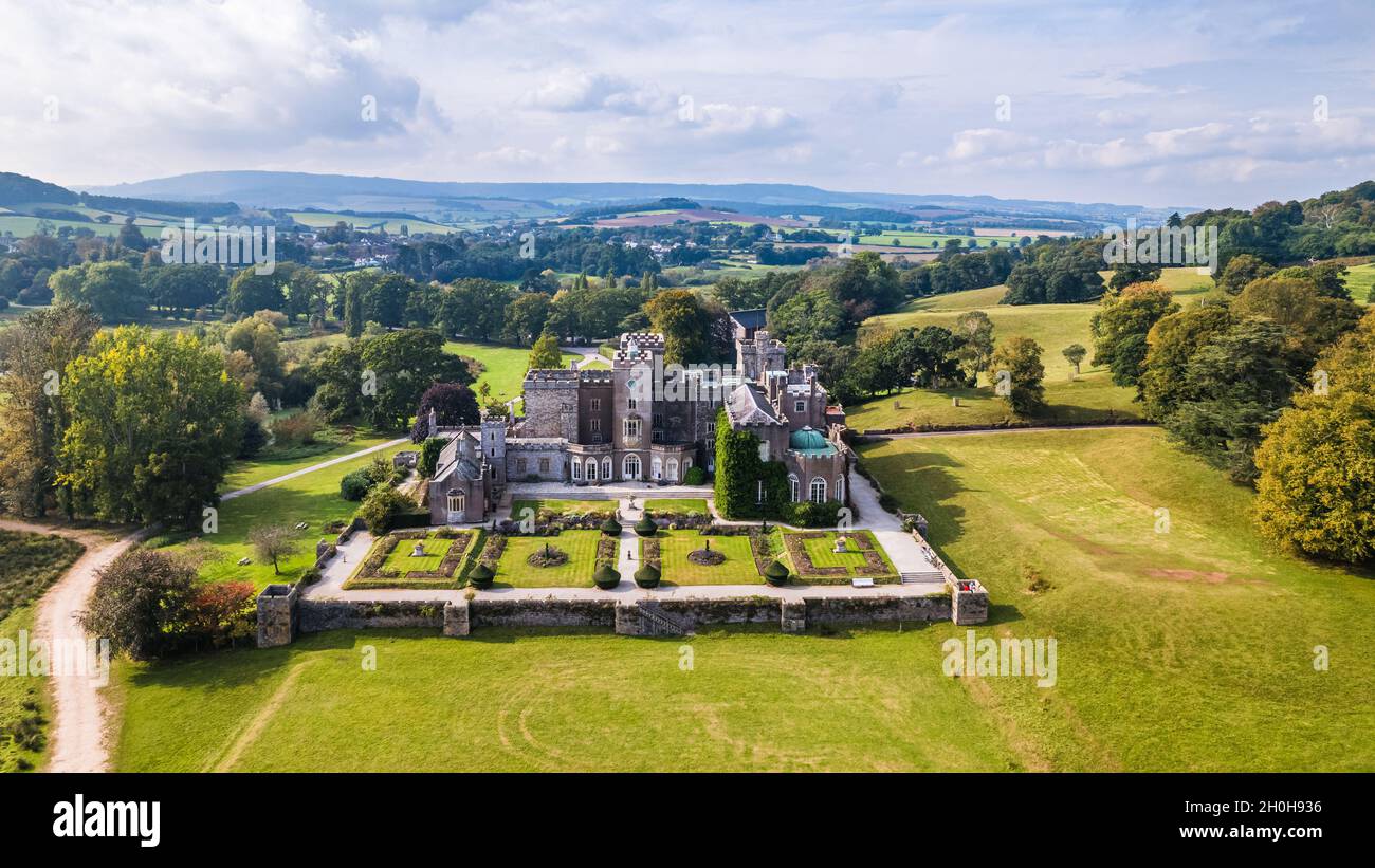 Powderham castle hi-res stock photography and images - Alamy