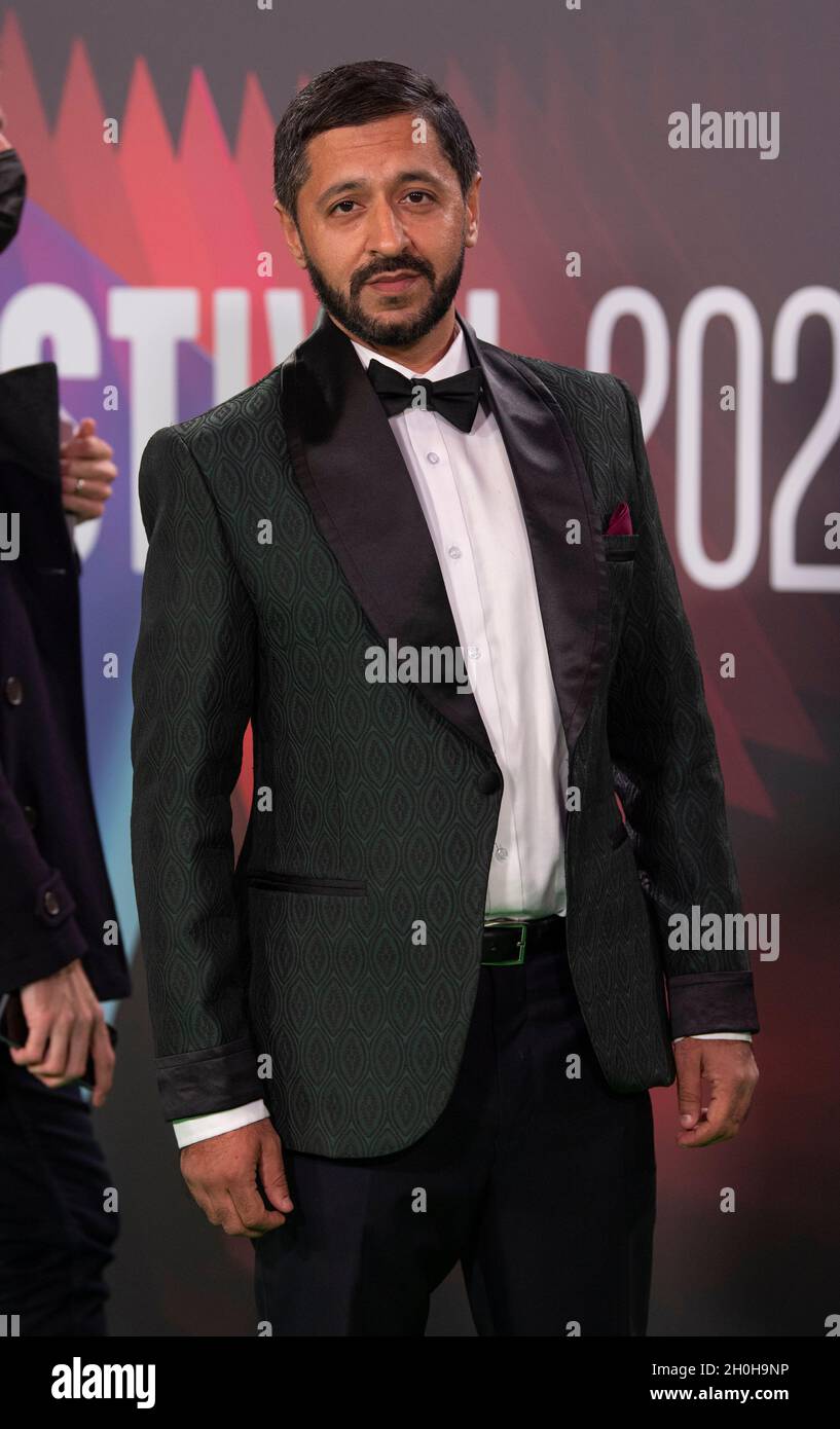 LONDON, ENGLAND - OCTOBER 12: Ash Tandon attends the World Premiere of ...