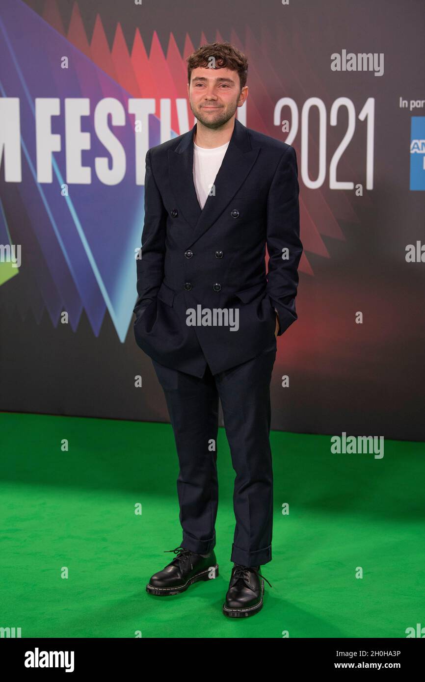 LONDON, ENGLAND - OCTOBER 12: Jake Davies attends the World Premiere of ...