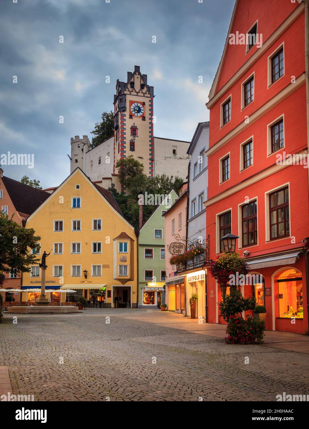 Gothic castle in fussen hi-res stock photography and images - Alamy