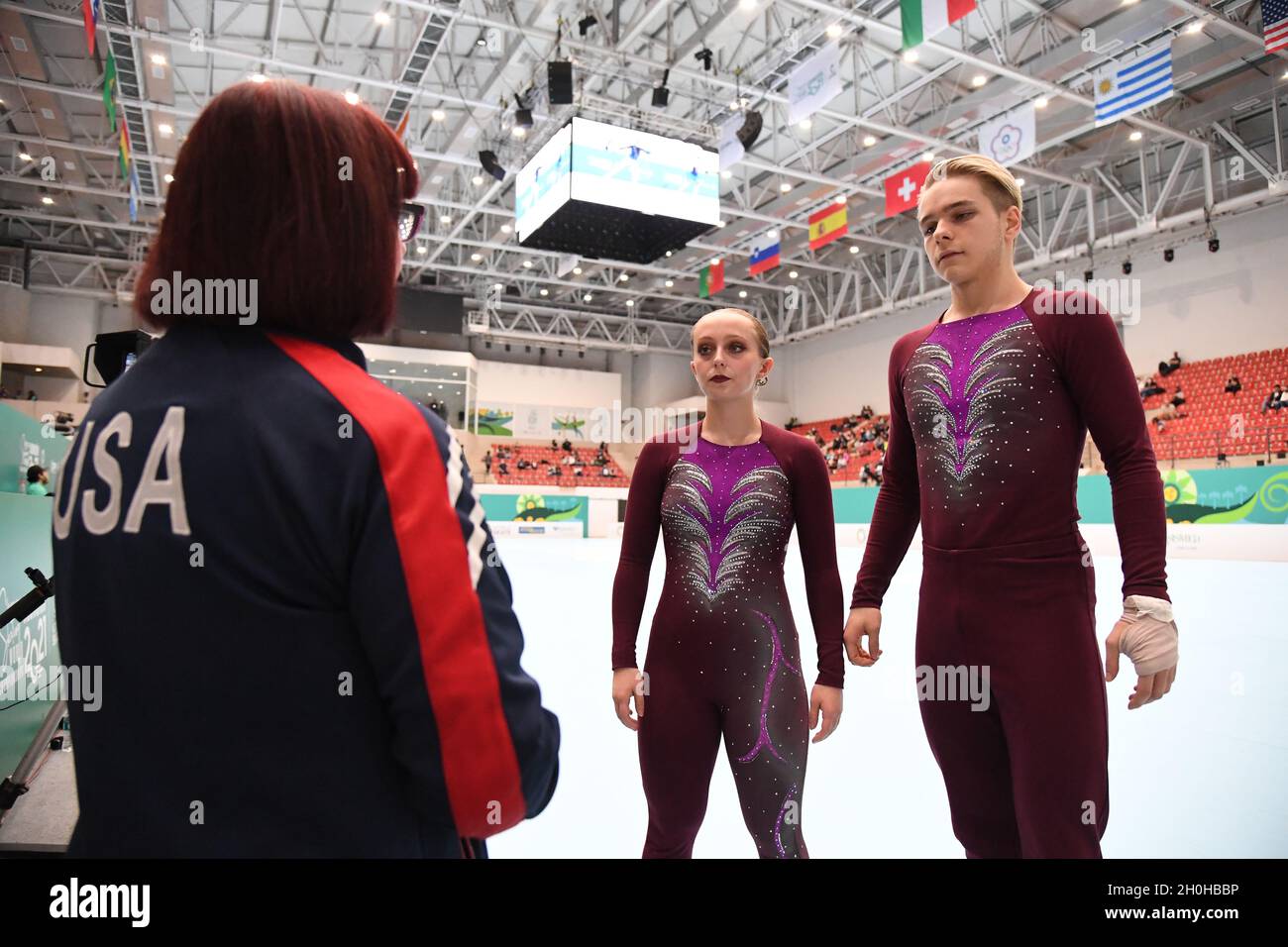 EVIE BERG - CHANCE BECKER, USA, performing in Senior Pairs - Free ...