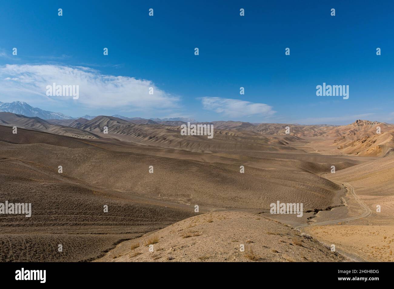Desert landscape around Bamyan, Afghanistan Stock Photo - Alamy