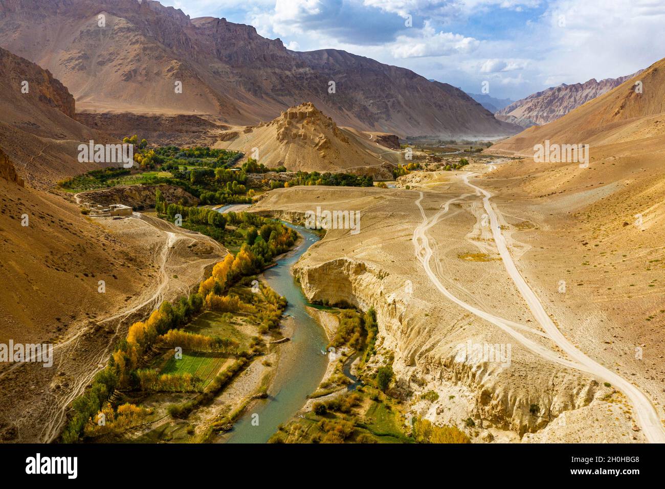 Chehel Burj or forty towers fortress, Yakawlang province, Bamyan ...