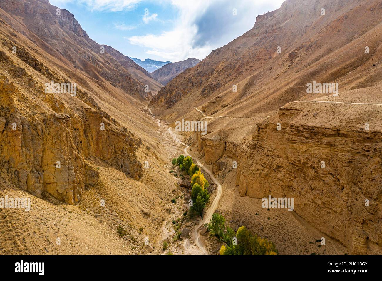 Chehel Burj or forty towers fortress, Yakawlang province, Bamyan ...