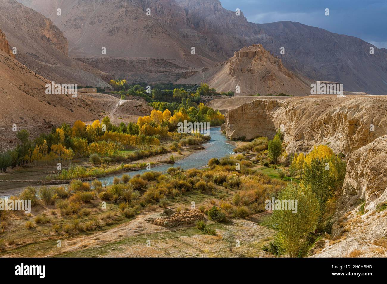 Chehel Burj or forty towers fortress, Yakawlang province, Bamyan ...