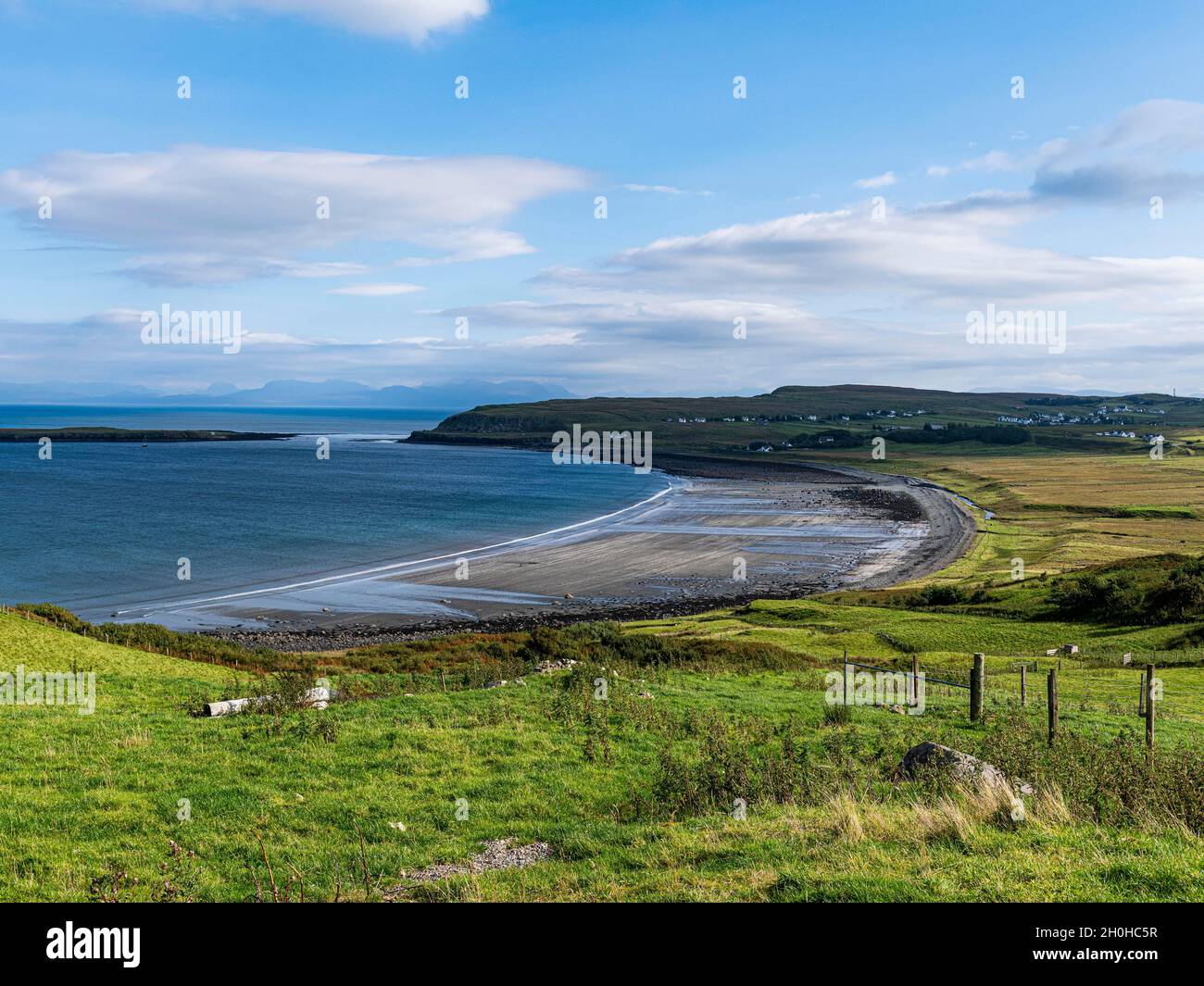 Staffin bay, Isle of Skye, Scotland, UK Stock Photo - Alamy