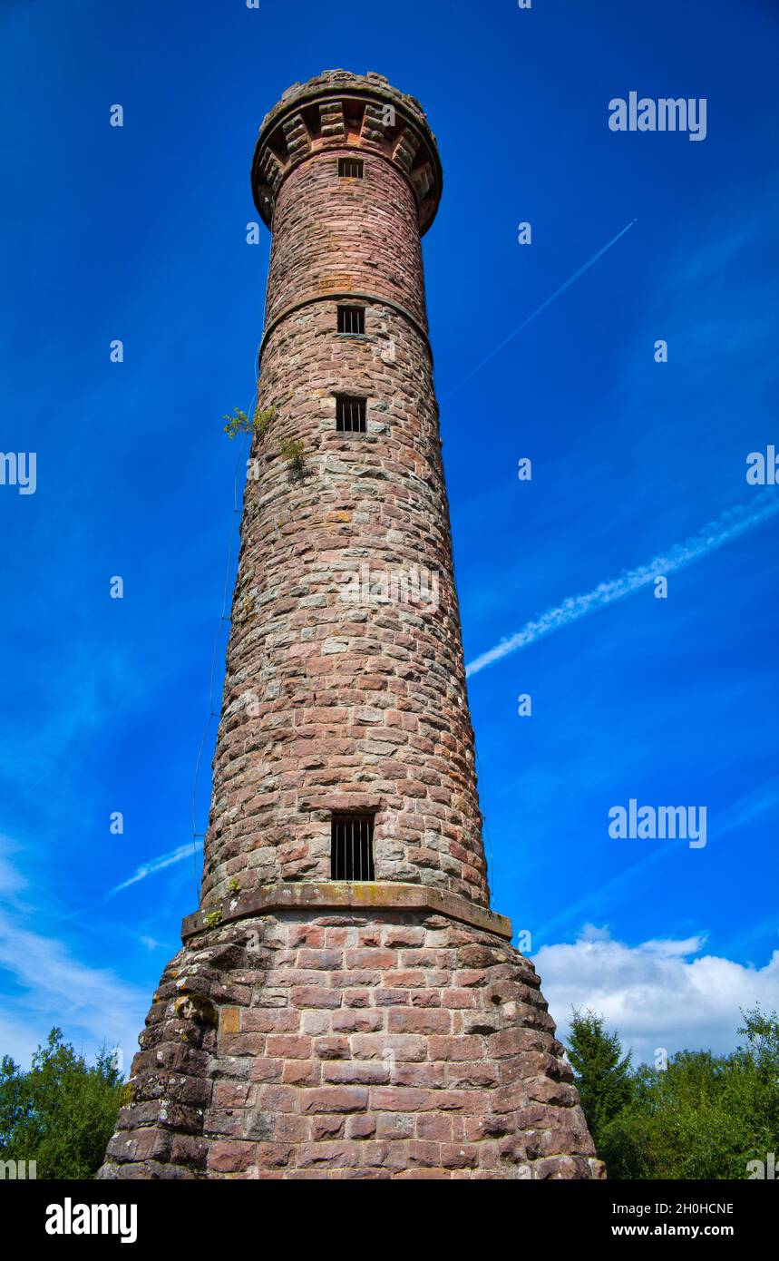 Kaiser Wilhelm Tower, also known as Hohlohturm, observation tower ...
