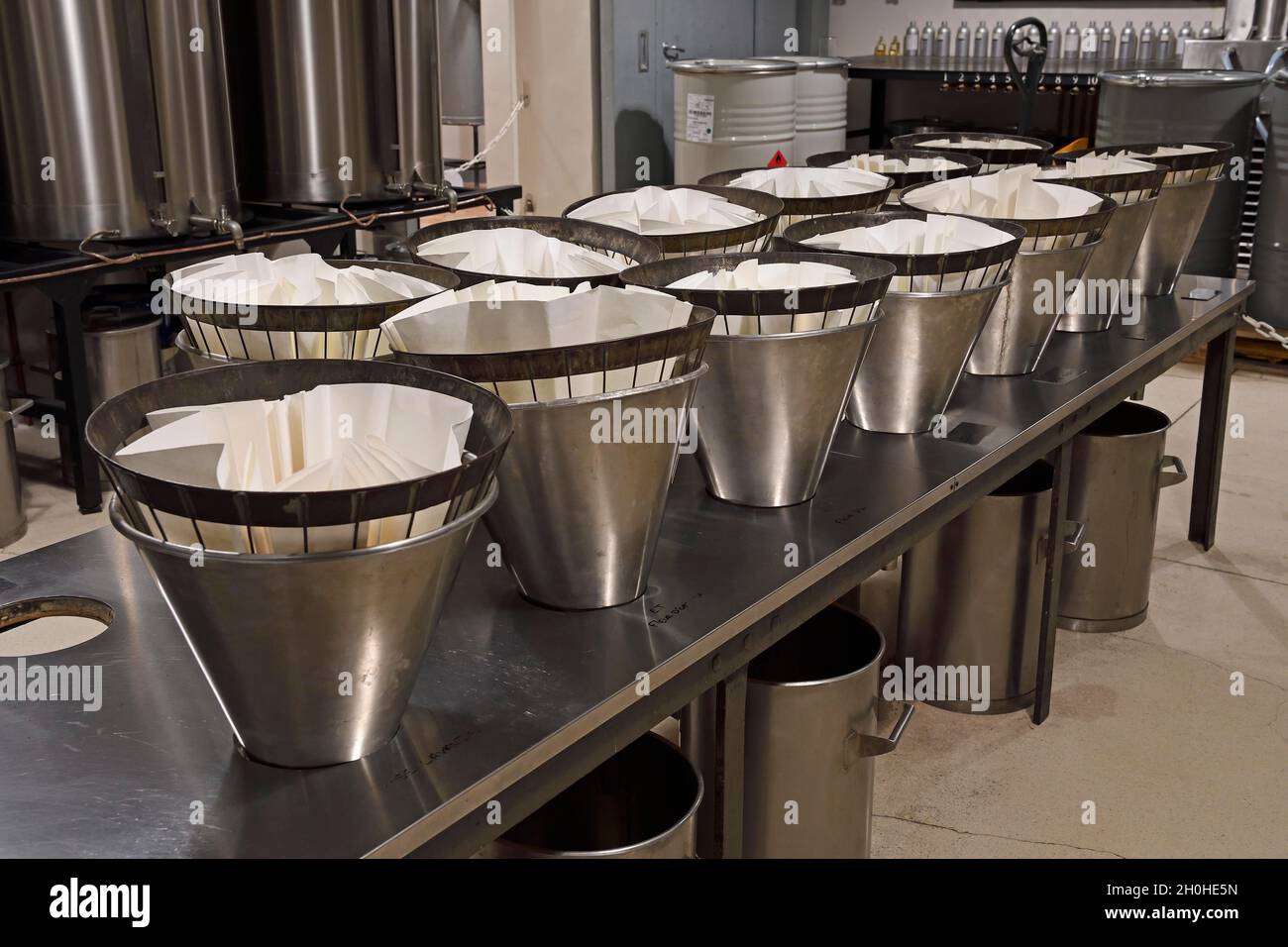 Filter for purifying the distillate, perfume producer, Fragonard ...