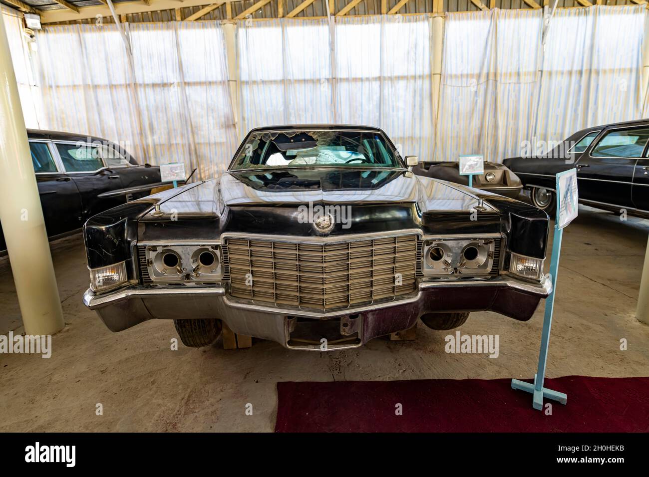 Historic car in the National museum, Kabul, Afghanistan Stock Photo - Alamy