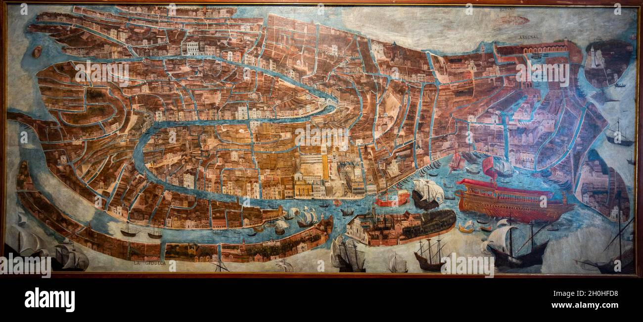 Mapa Del Museo Correr De Venecia La Sede Y La Historia Museo Correr