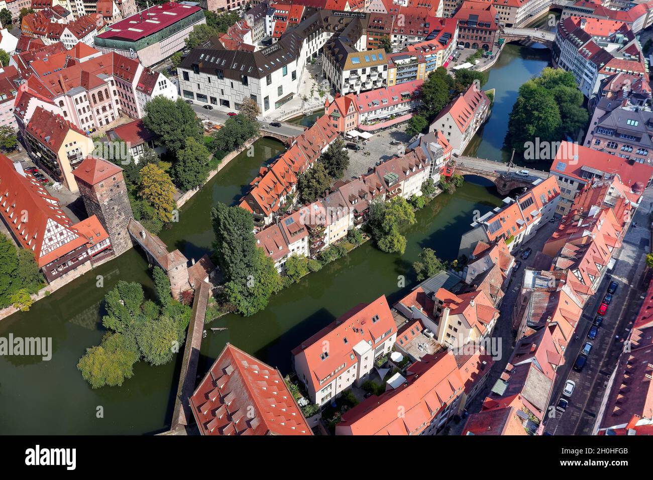 Pegnitz aerial hi-res stock photography and images - Alamy