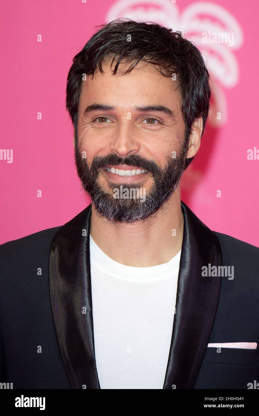Cannes, France. October 12, 2021, Assaad Bouab attends the 4th edition ...