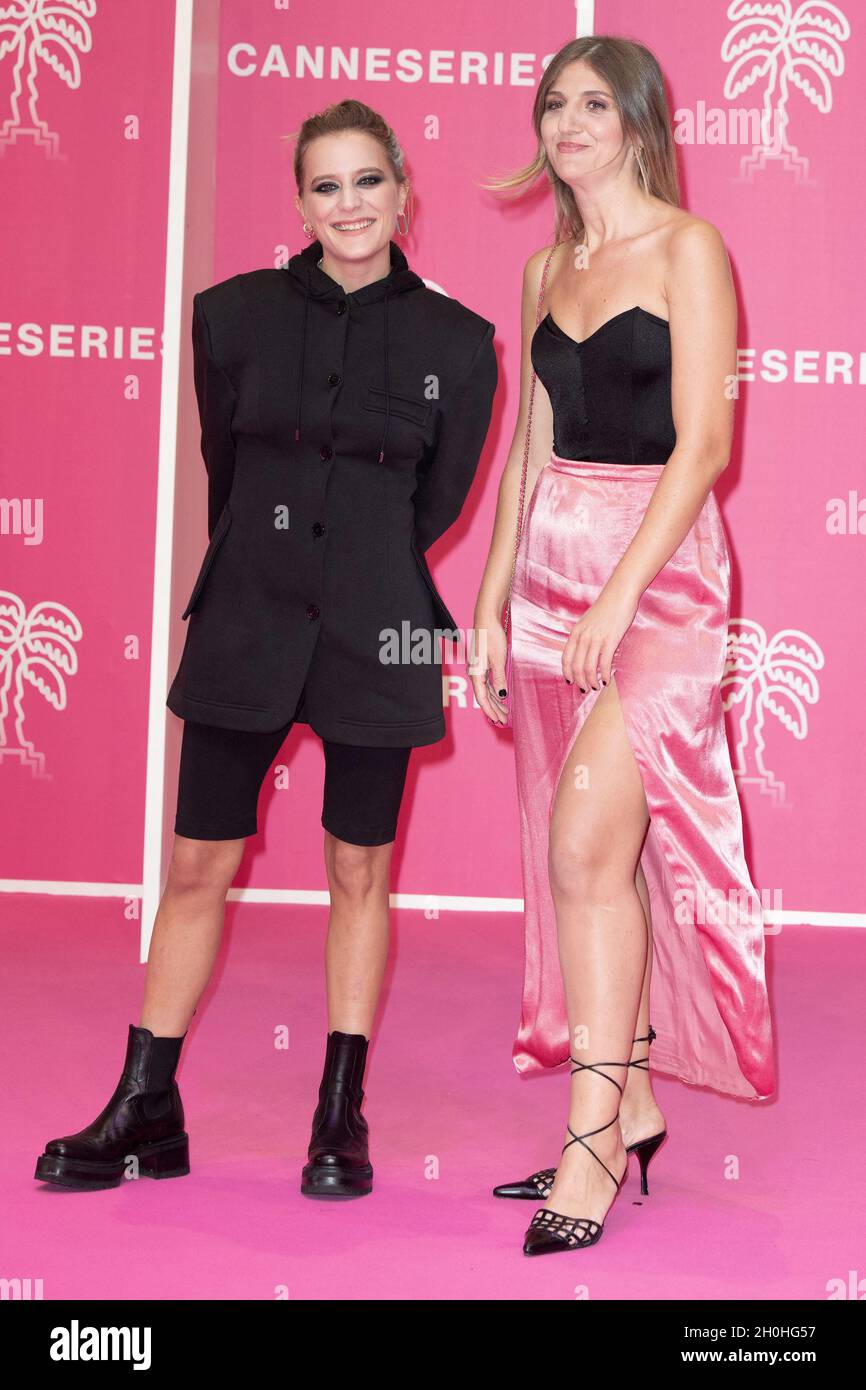 Cannes, France. October 12, 2021, Marie Papillon attends the 4th ...