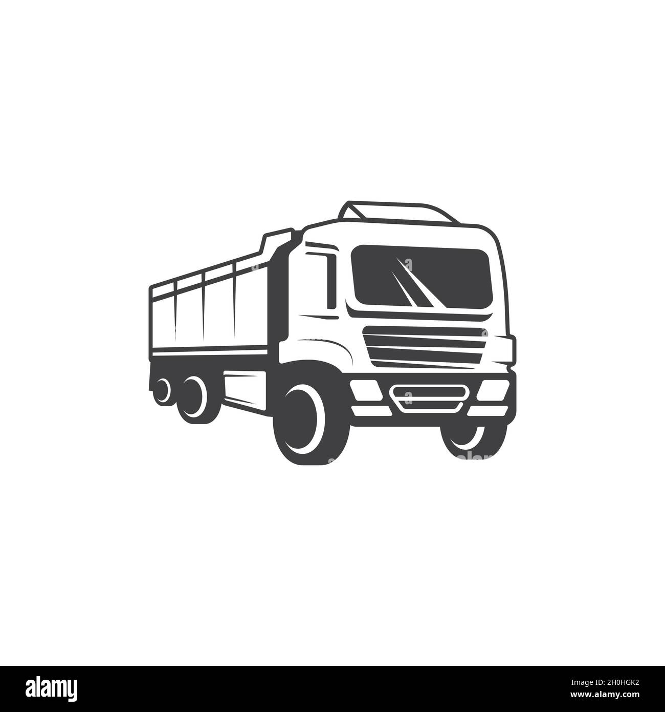Truck vector hi-res stock photography and images - Alamy