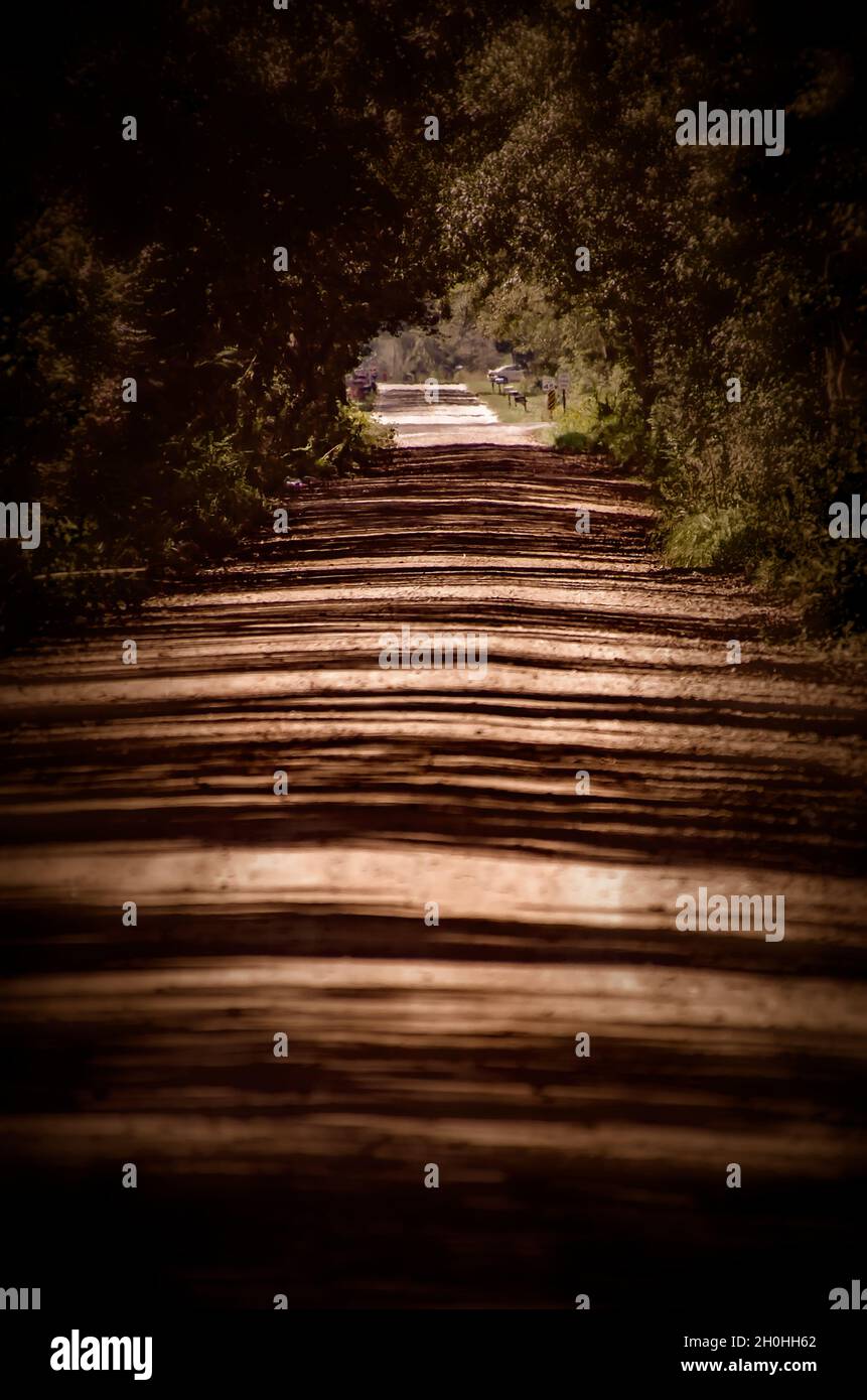 American rural road hi-res stock photography and images - Alamy