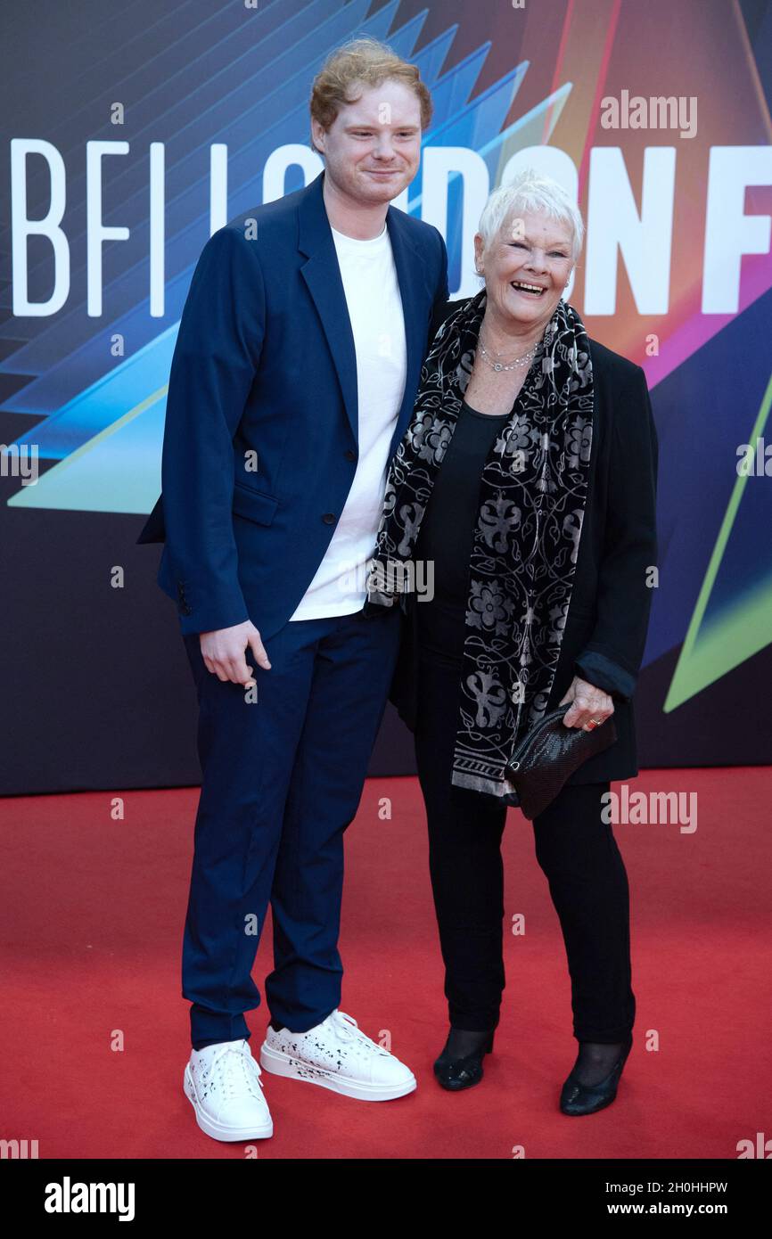 Judi Dench and Sam Williams attending the Belfast Premiere as part of ...