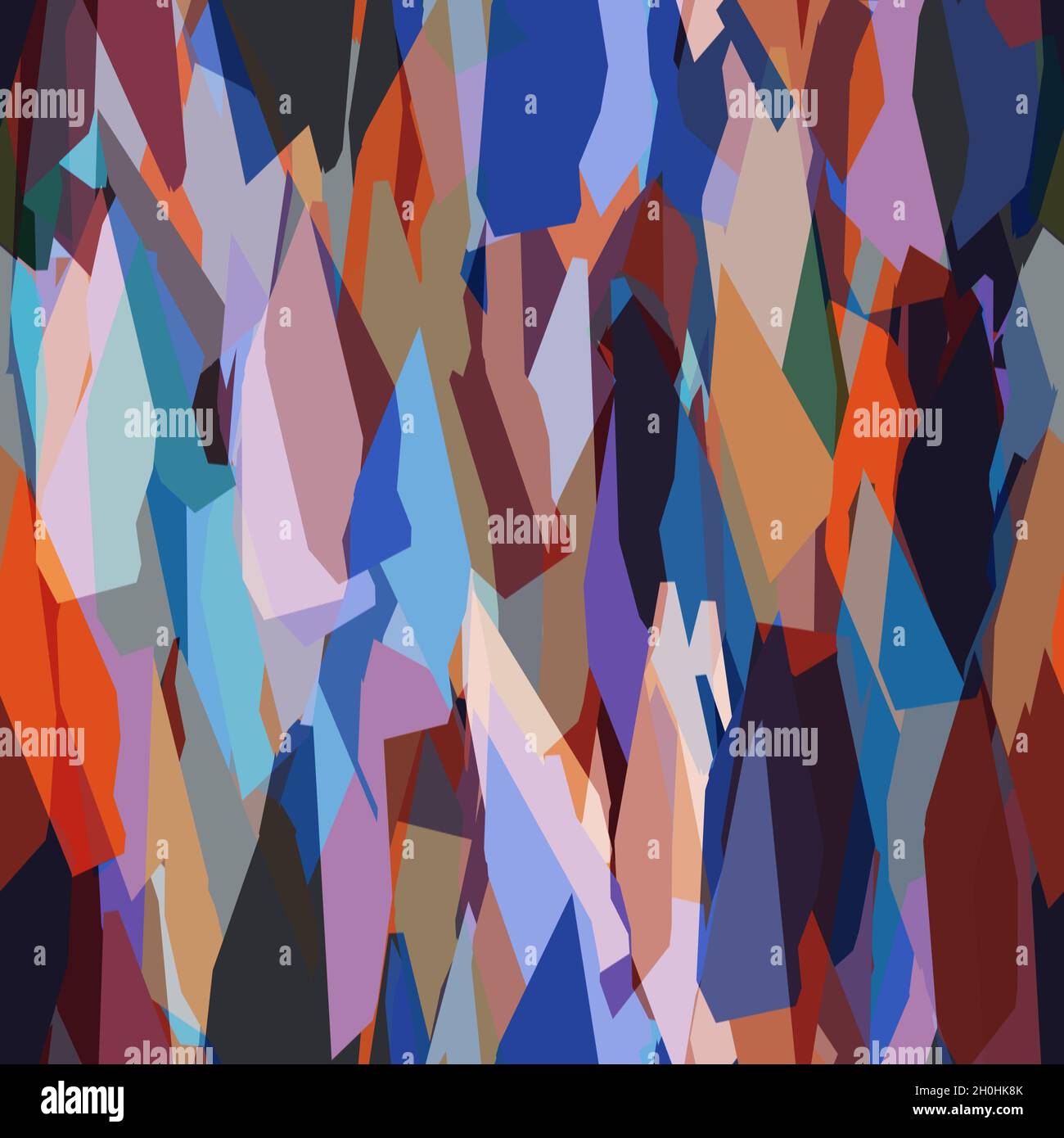 Seamless funky expressive and energetic paper cut out collage surface ...