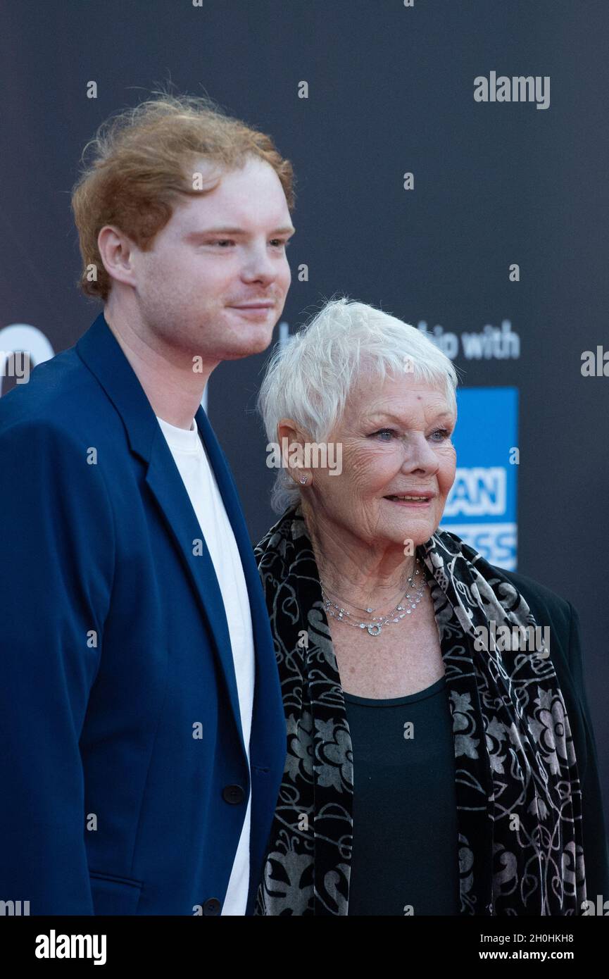 Judi Dench and Sam Williams attending the Belfast Premiere as part of ...
