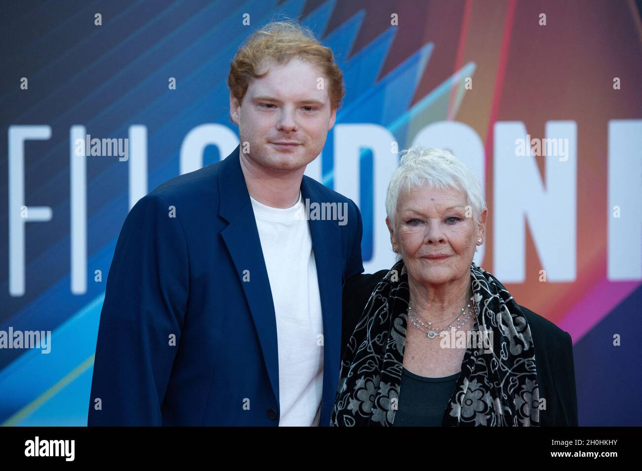 Judi Dench and Sam Williams attending the Belfast Premiere as part of ...