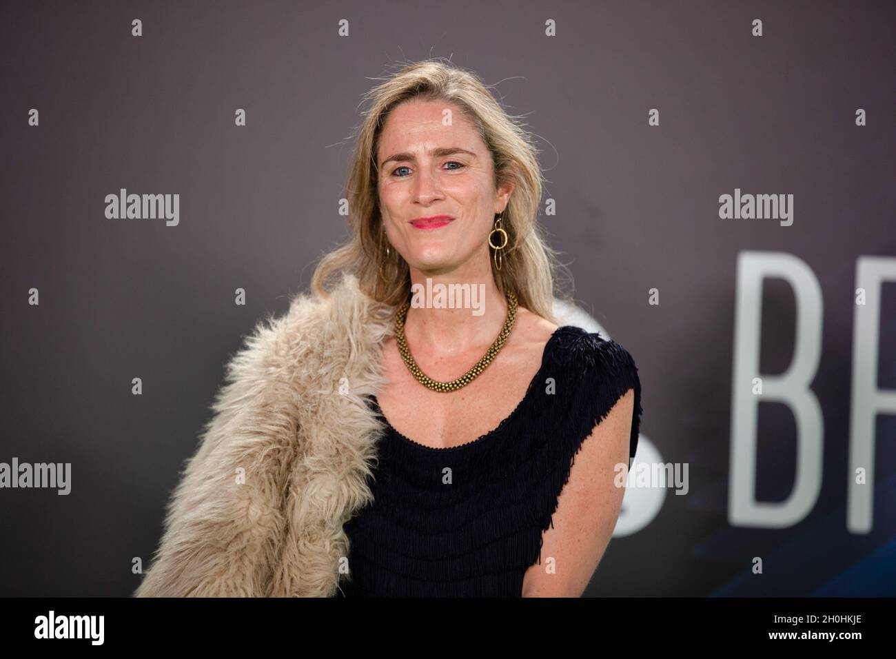 London, UK. 12th Oct, 2021. Producer Nichola Martin attends the World ...