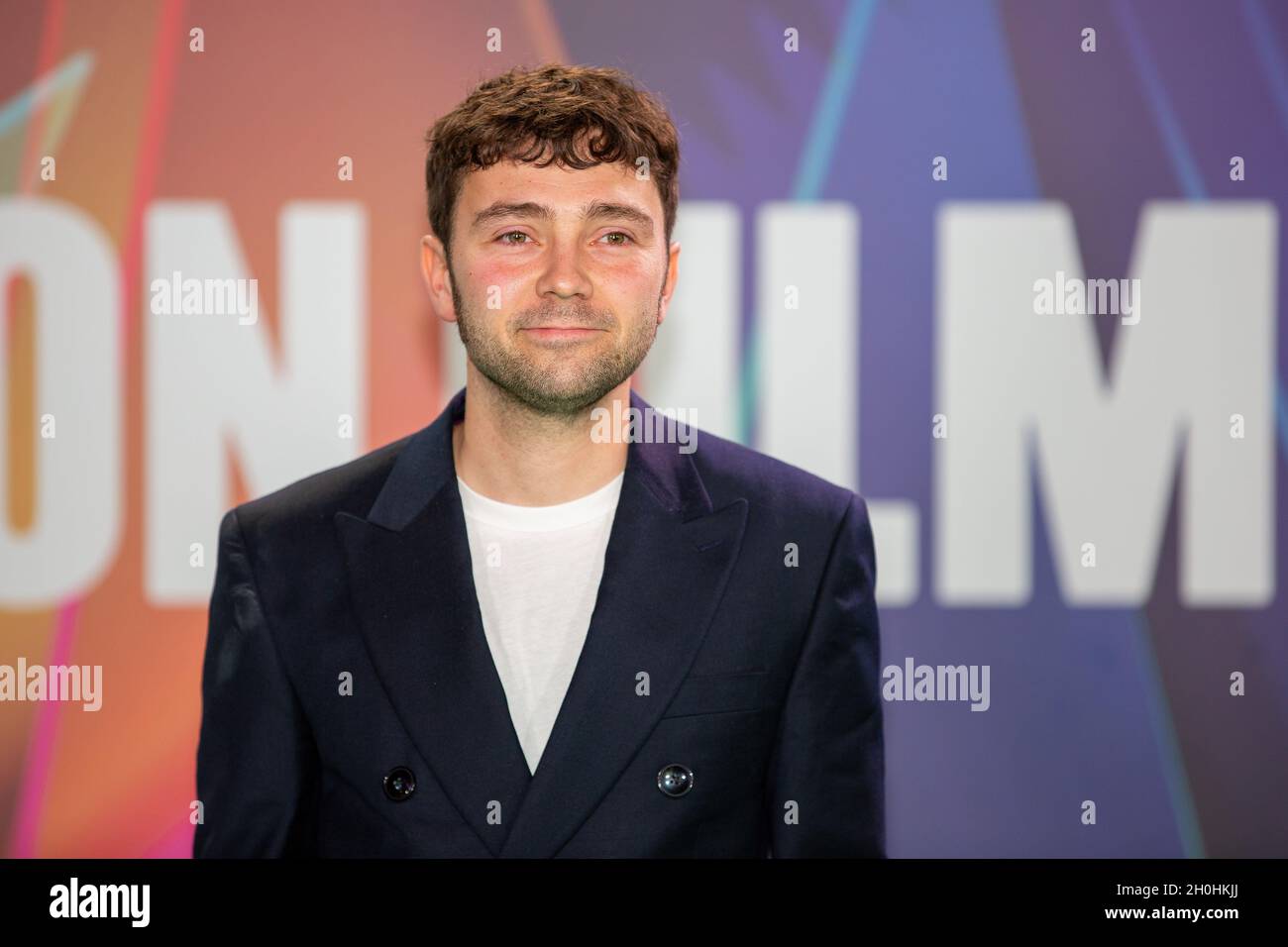London, UK. 12th Oct, 2021. Jake Davies attends the World Premiere of ...